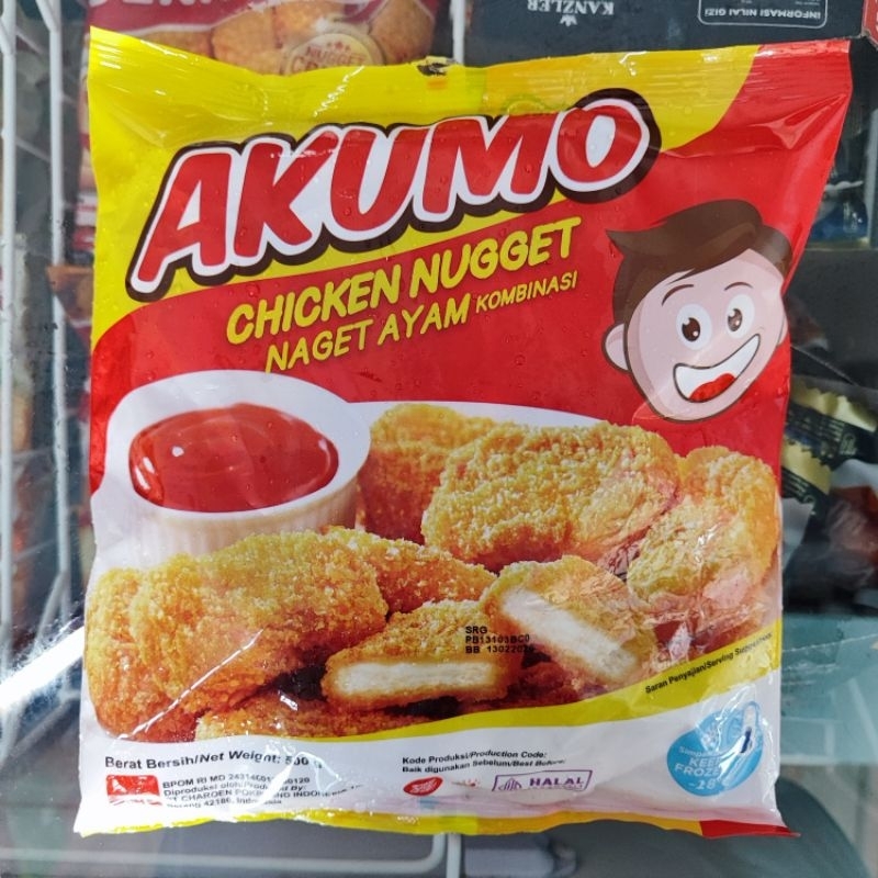 Jual Akumo Chicken Nugget 500g Akumo Chicken Nugget 1 Kg | Shopee Indonesia
