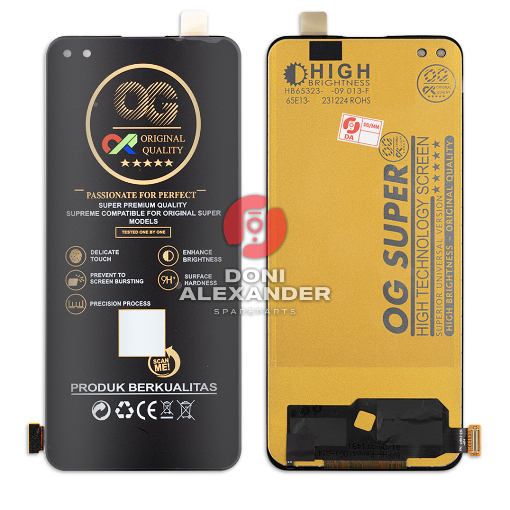 Jual LCD TOUCHSCREEN OPPO RENO 4 - 4F - 4 LITE - OPPO A93 - OPPO F17 PRO COMPLETE ORIGINAL 1 SET ...