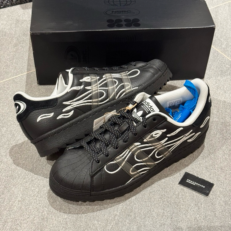 Jual Adidas Superstar Ripple No Sleep Rave Club Core Black | ID2176 ...