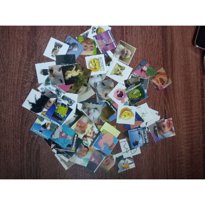 Jual 5 Stiker Meme Viral (Spongebob, Dora, Kucing Sedih, dll) | Shopee ...