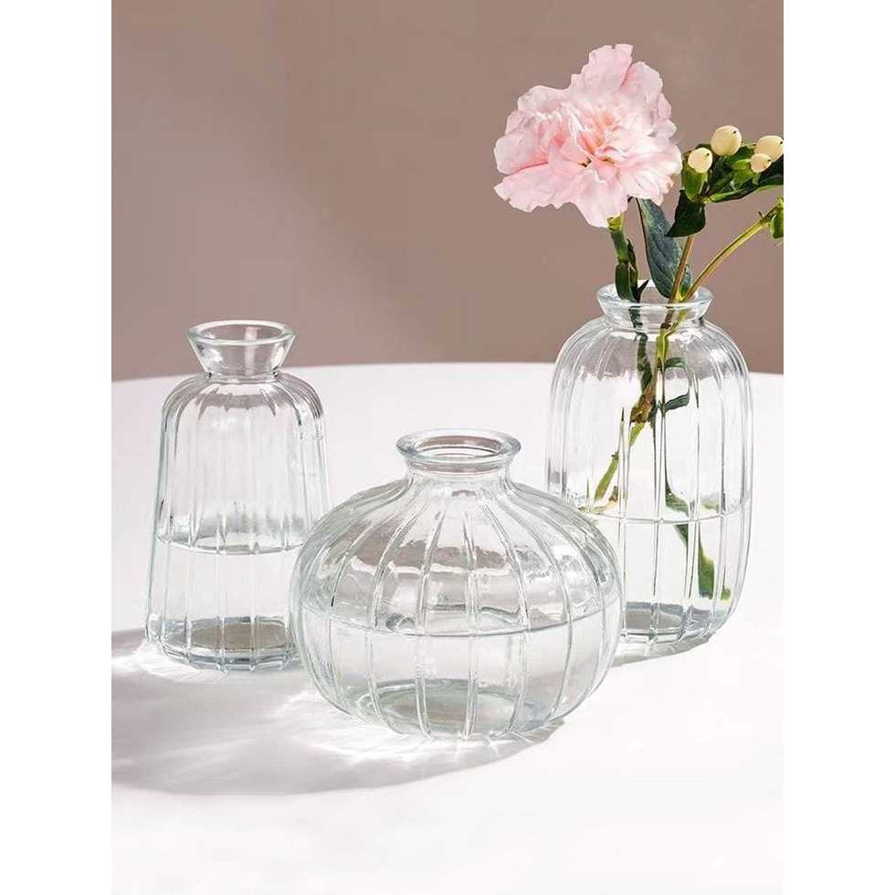 Jual Vas Kaca Mini Vas Kaca Korea Vas Kaca Unik Vas Kaca Labu Vase ...