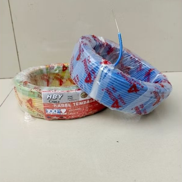 Jual KABEL LISTRIK SNI PLN /KABEL GROUDING/ KABEL KUNING BIRU/KABEL ISI ...