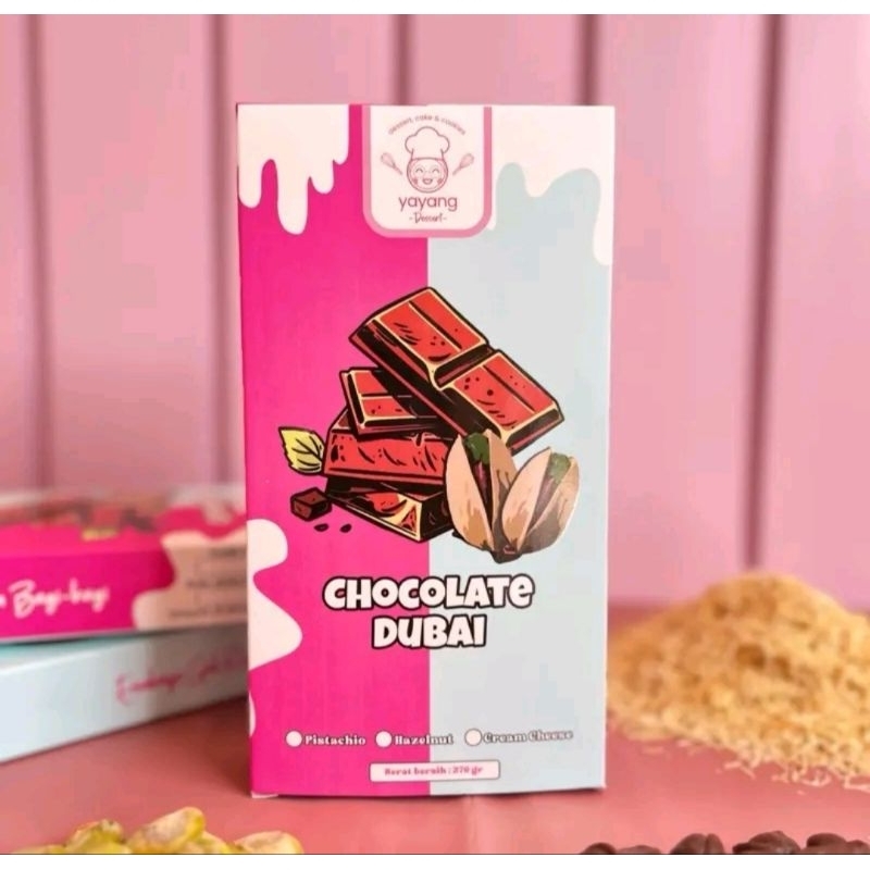 Jual Coklat dubai pistachio JUMBO & brownies coklat pistachio kunafa/kunafe | Shopee Indonesia