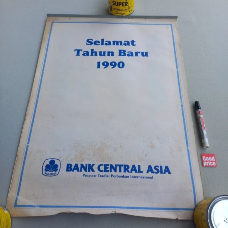 Jual Kalender 1990 BCA gambar lukisan | Shopee Indonesia
