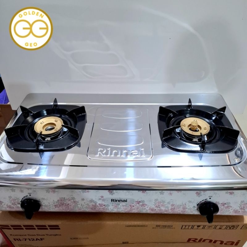 Jual Kompor Gas RINNAI RI-712AF ORIGINAL GARANSI RESMI (UUS*) | Shopee ...