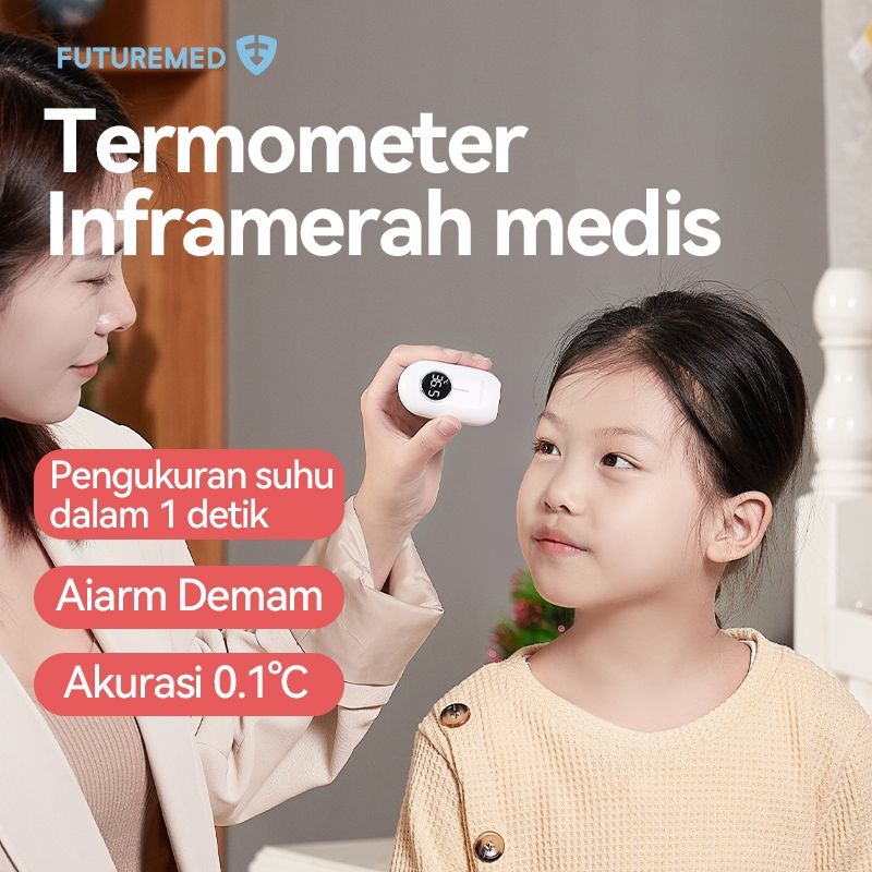 Jual Futuremed Termometer Digital Infrared Termometer Suhu Tubuh ...
