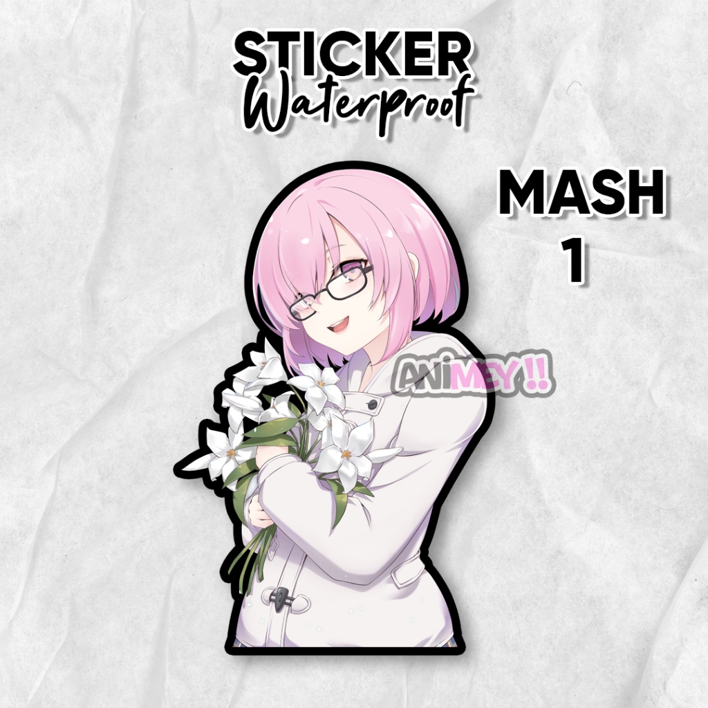 Jual Stiker Mash Kyrielight Game Fate Grand Order / Sticker Anime ...