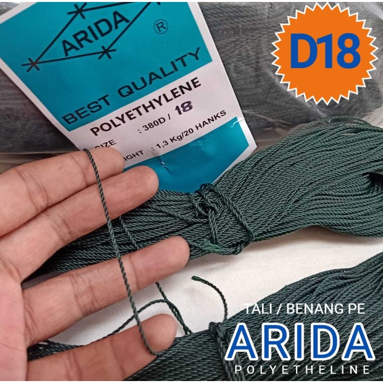 Jual (Benang PE) Tali / Benang PE Serbaguna Merek Arida Eceran Per Ikat ...