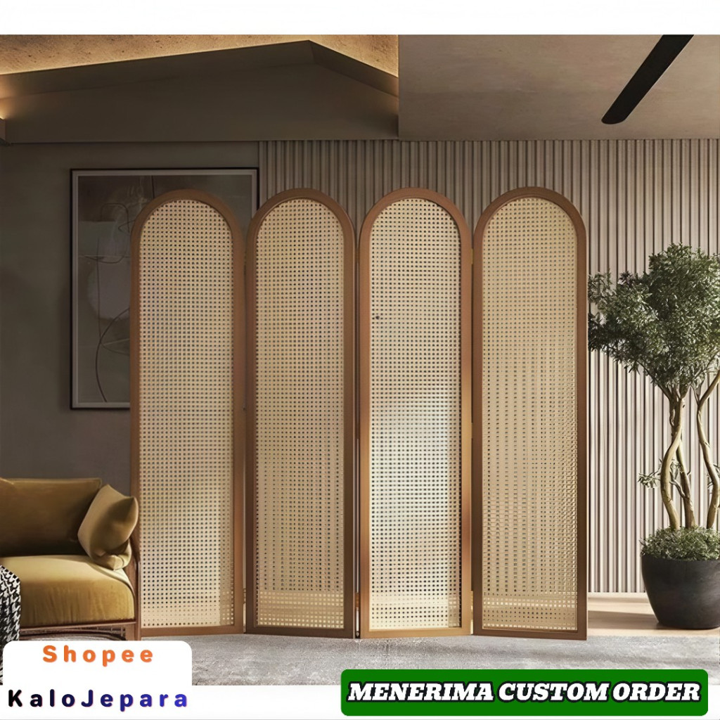Jual Sekat Ruang Cafe Bisa Dikirim Ke [ Enrekang ] | Partisi Rotan ...