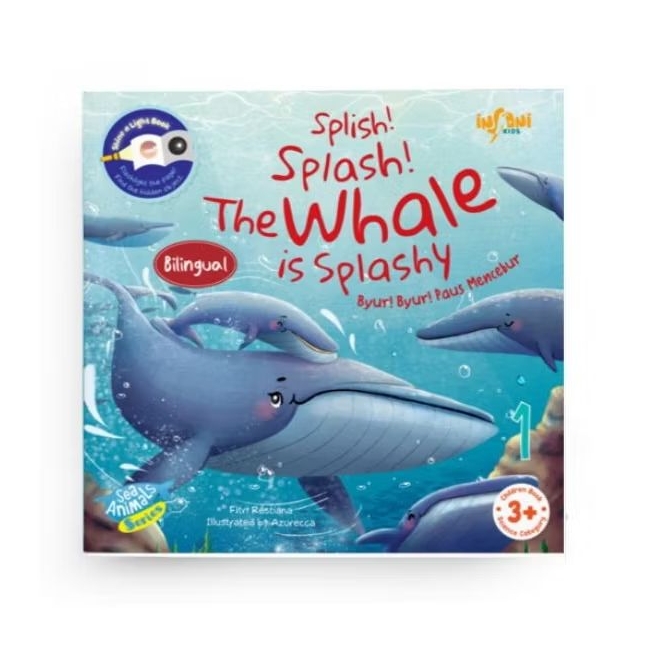 Jual Buku Cerita Anak, Sea Animals Series : Splish! Splash! The Whale ...