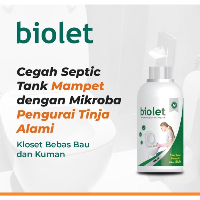 Jual BIOLET MENGURAS SEPTIC TANK/WC/TOILET | Shopee Indonesia