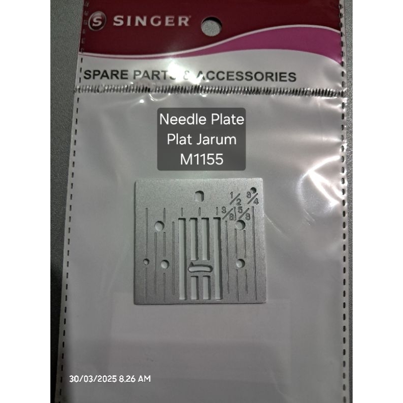 Jual Mesin Jahit Singer M1155 - Needle Plate - Plat Jarum | Shopee ...
