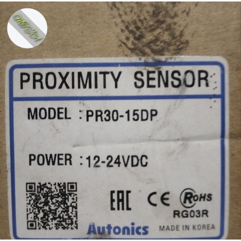 Jual AUTONICS PROXIMITY SENSOR MODEL: PR30-15DP POWER:12-24VDC | Shopee ...