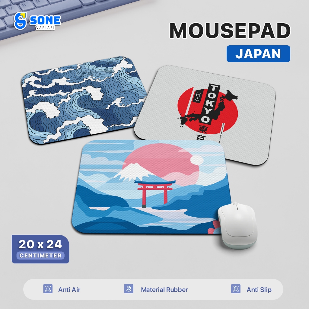 Jual Mousepad Tema Jepang / Mouse Pad Gaming / Alas Mouse Laptop ...