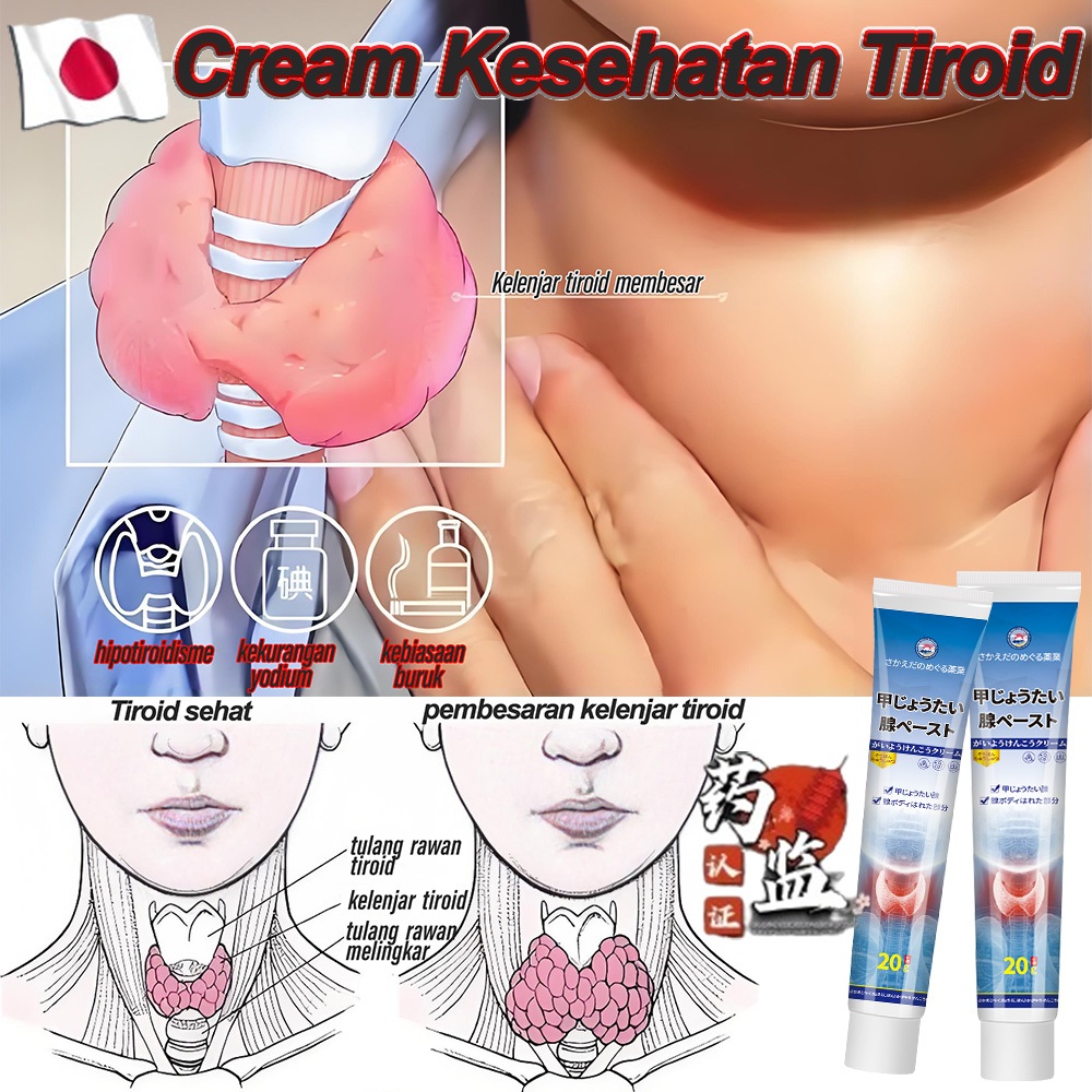 Jual 【JAPAN]Salep tiroid20g Nodul Tiroid Tiromegali Tiromegali Leher ...