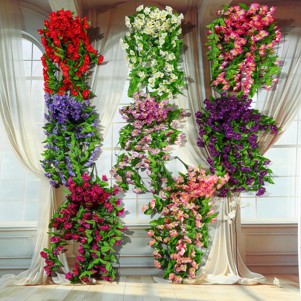 Jual Bunga palsu Jasminum nudiflorum bersarang yang imitasi asli ...