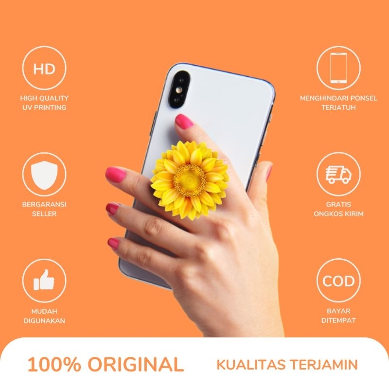 Jual Popsocket Acrylic Custom Agate Stone - Pop Socket / Popsoket ...