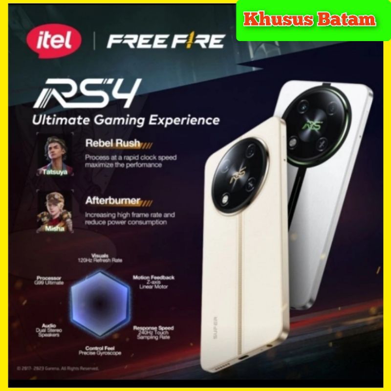 Jual itel rs4 ram 8gb/128gb new android helio G99 garansi resmi (Khusus Batam) | Shopee Indonesia