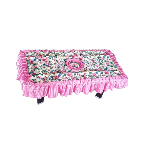 Jual 06 Taplak Alas Meja Tamu Motif Cassanova Bunga Warna Ping | Shopee ...