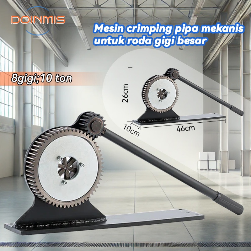 Jual Mesin Crimping Pipa Hidrolik 10T Manual Selang Crimping Presser ...