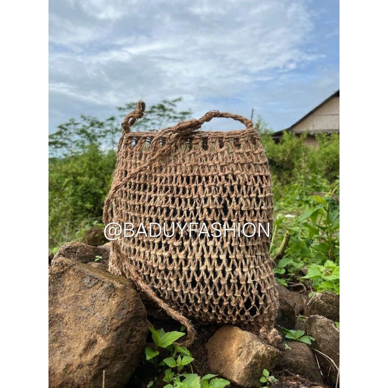 Jual tas rajut koja baduy muat buku size 25×30cm | Shopee Indonesia