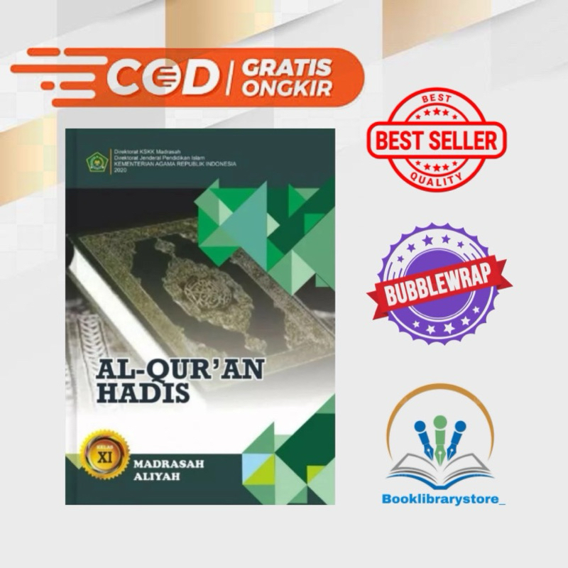 Jual Buku Siswa Kelas 11 Al Quran Hadis MA Madrasah Aliyah Kemenag Revisi Terbaru | Shopee Indonesia