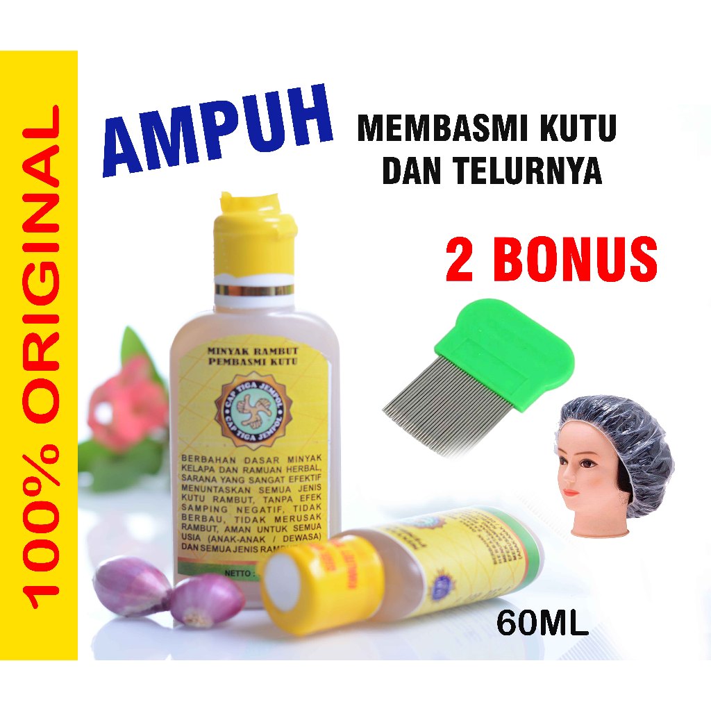 Jual 60ML - Obat Kutu Rambut dan Telur Kutu Aman Untuk Anak Serta ...