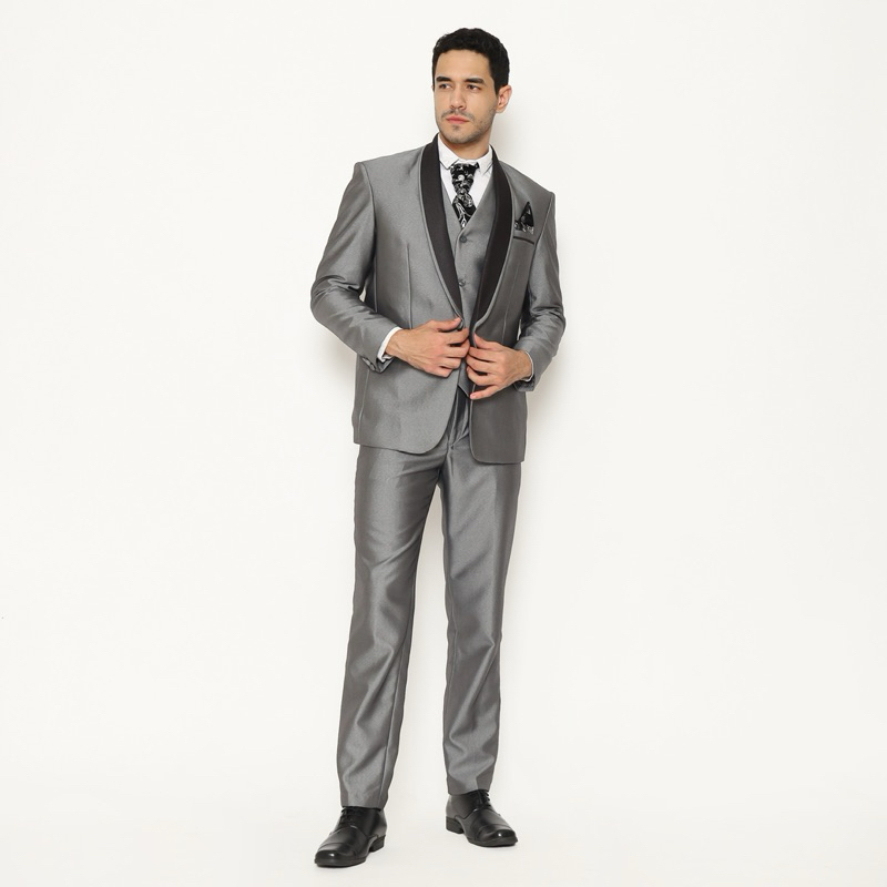 Jual Jas One Set Tuxedo JAS CELANA ROMPI DASI DAN COVER JASjas Nikah Jas Semi Wool Formal Non ...