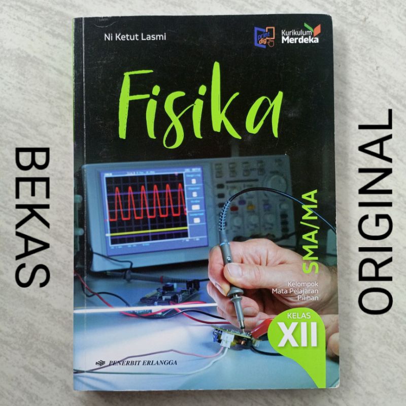 Jual Buku IPA Fisika Kelas 12 XII 3 III SMA MA Penerbit Erlangga Kurikulum Merdeka Kelompok Mata ...