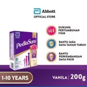 Jual PEDIASURE TRIPLESURE SUSU FORMULA PERTUMBUHAN ANAK VANILA 200 GRAM | Shopee Indonesia