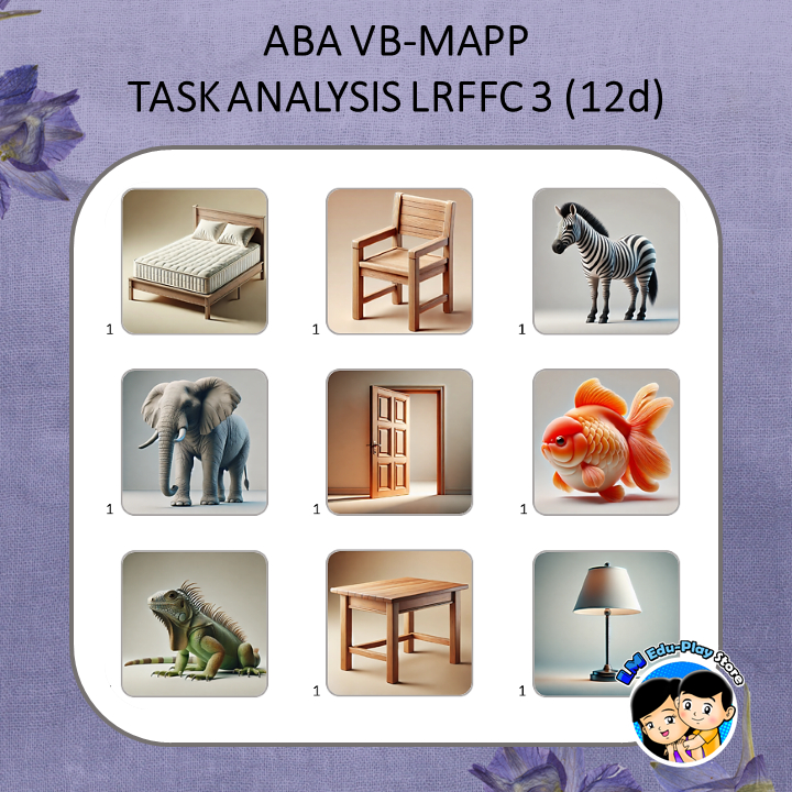 Jual Kartu Belajar ABA-VB Task Analysis LRFFC Level 3 (12d) | Shopee ...