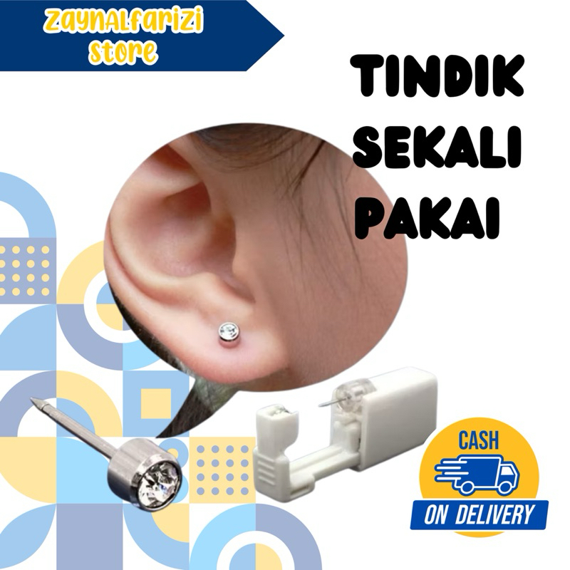 Jual Alat Tindik Sekali Pakai Tindik Kuping Hidung Piercing Sudah ...