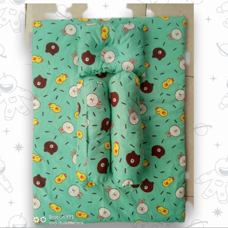 Jual kasur bayi 3 in 1 grtis bantal guling dan bantal | Shopee Indonesia
