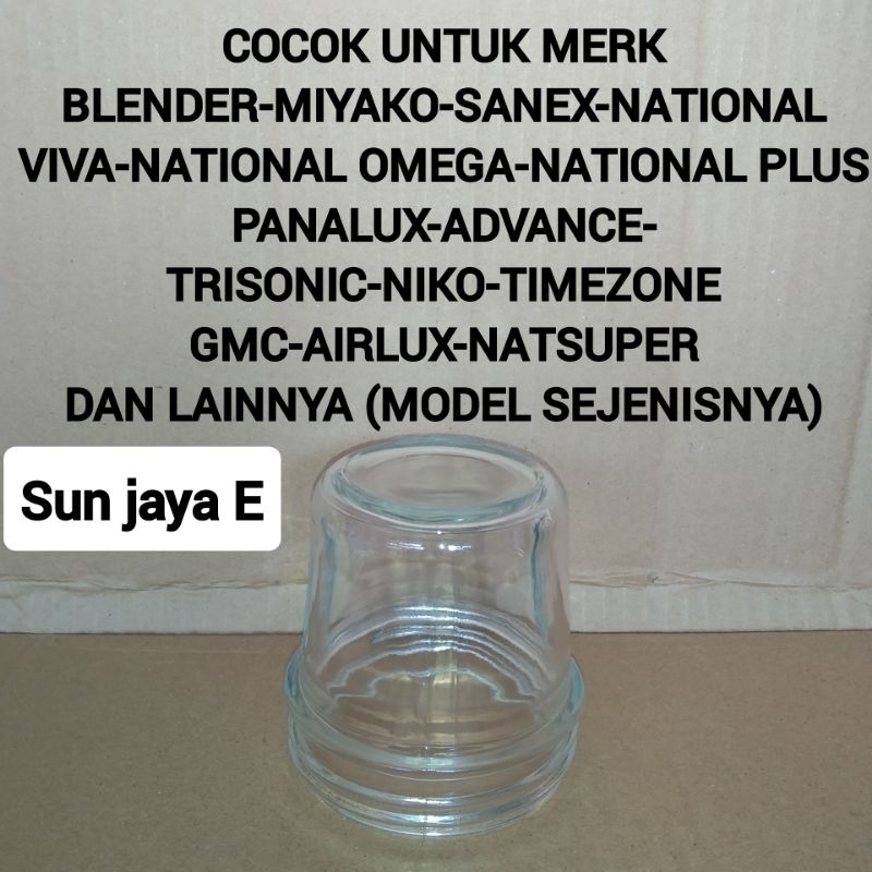 Jual Gelas Bumbu Kaca Blender national Dan merek sejenisnya | Shopee ...