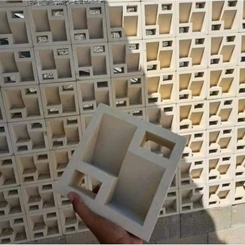 Jual Roster beton minimalis|Roster beton motif|bata tempel grovel ...