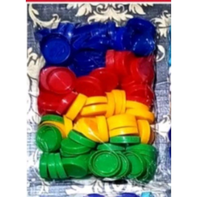 Jual tutup botol short neck bekas bahan prakarya 4 warna isi 100 pcs ...