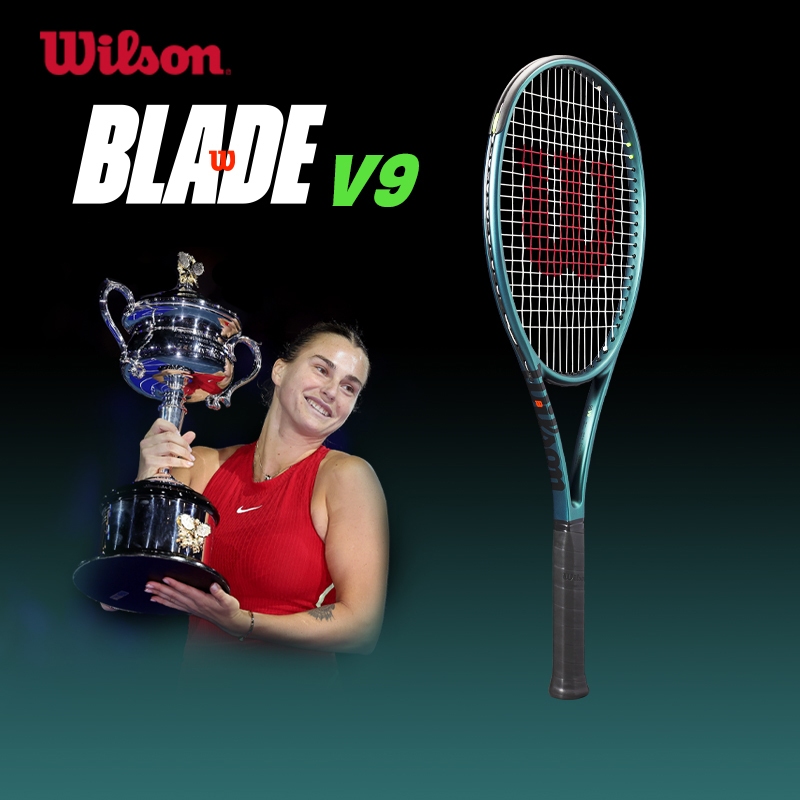 Jual WILSON Blade 100 V9 Sabalenka Same Raket Tenis Performance Tennis ...