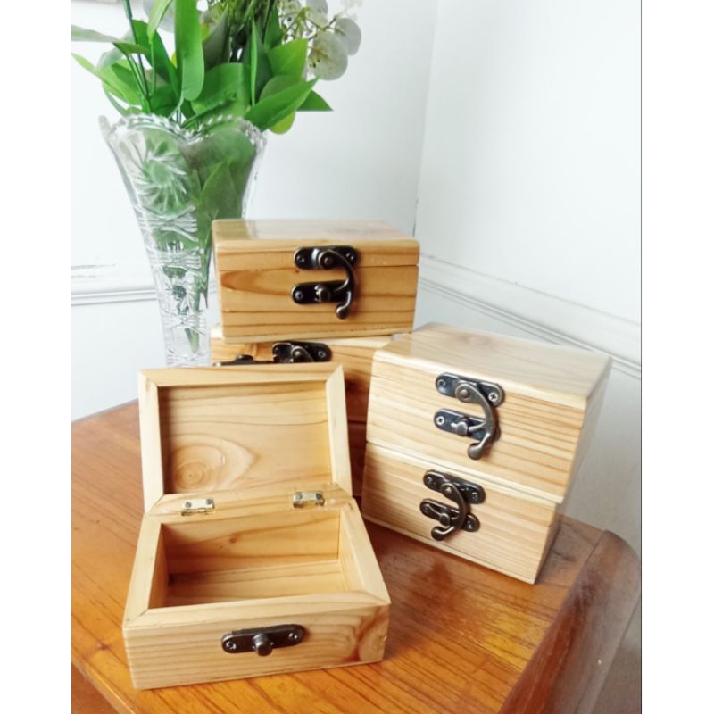 Jual Kotak kayu - Box kayu - Kotak kayu penyimpanan - Sliding box ...