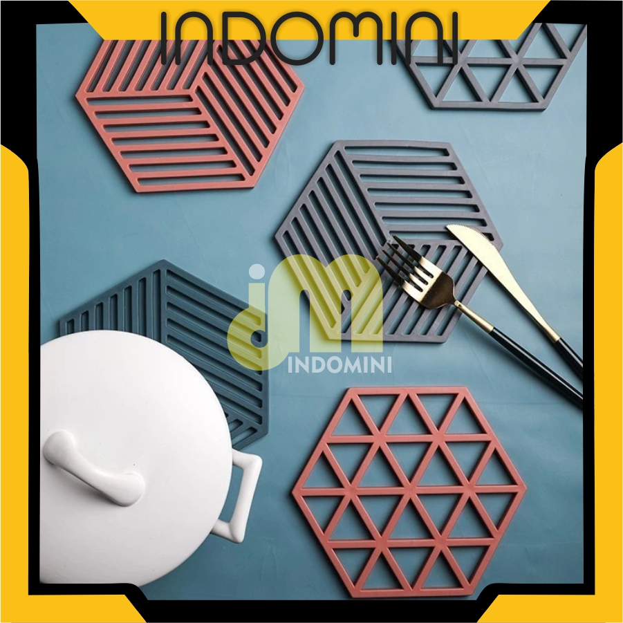 Jual INDOMINI TATAKAN ALAS PANCI SILIKON ANTI PANAS / TATAKAN PANCI ...