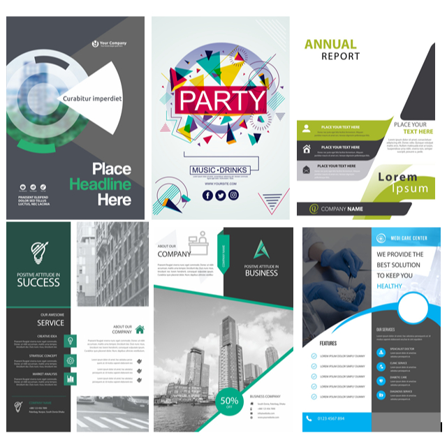 Jual 2000+ desain flyer brosur pamflet format cdr jpg | Shopee Indonesia