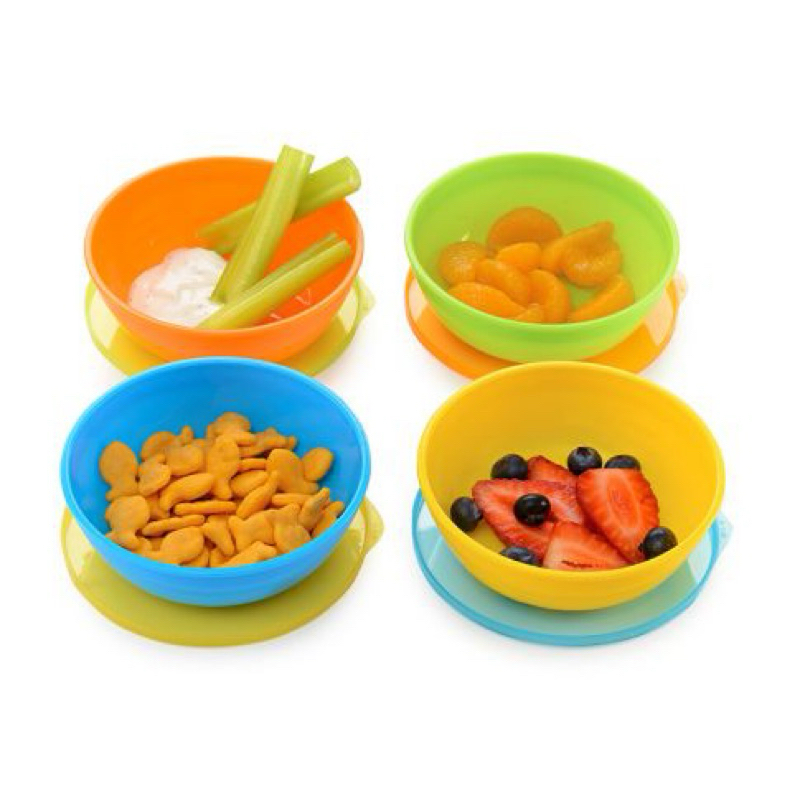 Jual Munchkin 4Stack A Bowls | Mangkuk snack dengan penutup (9pc set ...