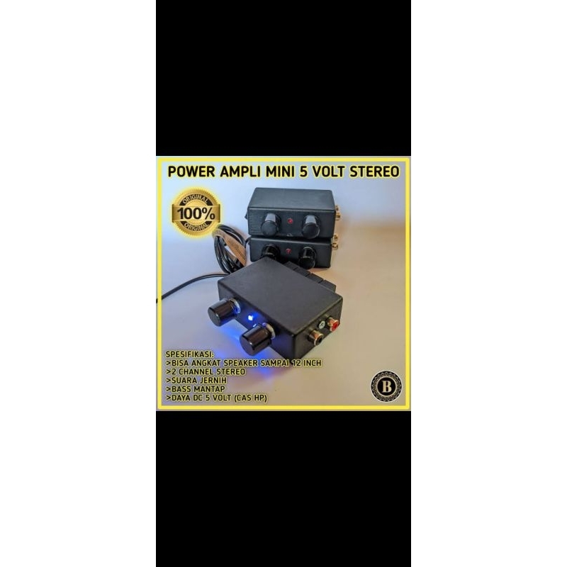 Jual mini amplifier 5 volt | Shopee Indonesia