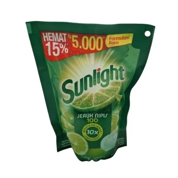 Jual Sunlight Sabun Cuci Piring Jeruk Nipis 250ml × 1 Sachet | Shopee ...