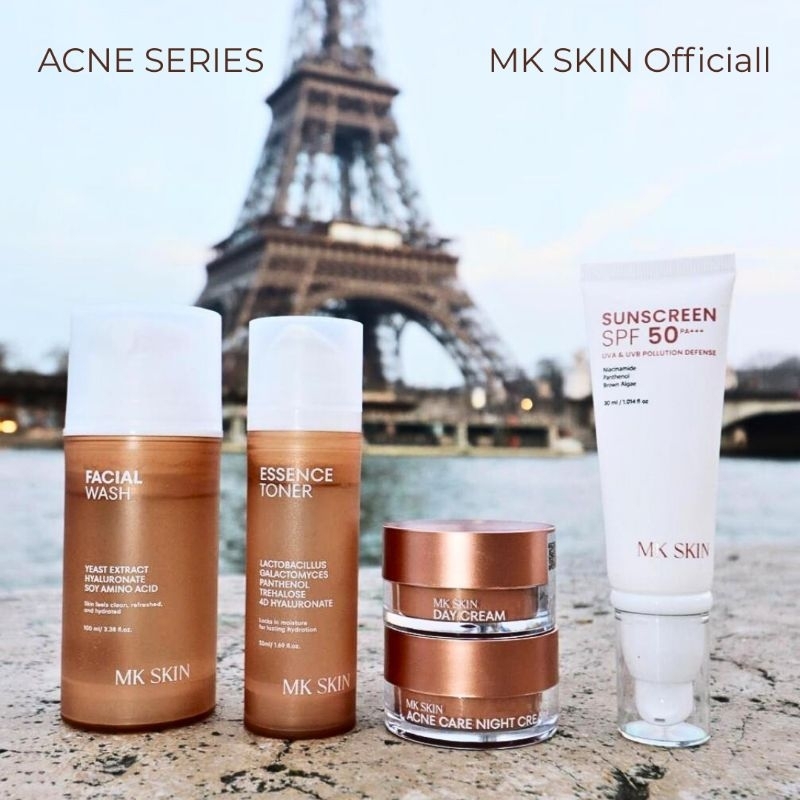 Jual MK SKIN PAKET LENGKAP ACNE SERIES SUNSCREEN 30ML | Shopee Indonesia
