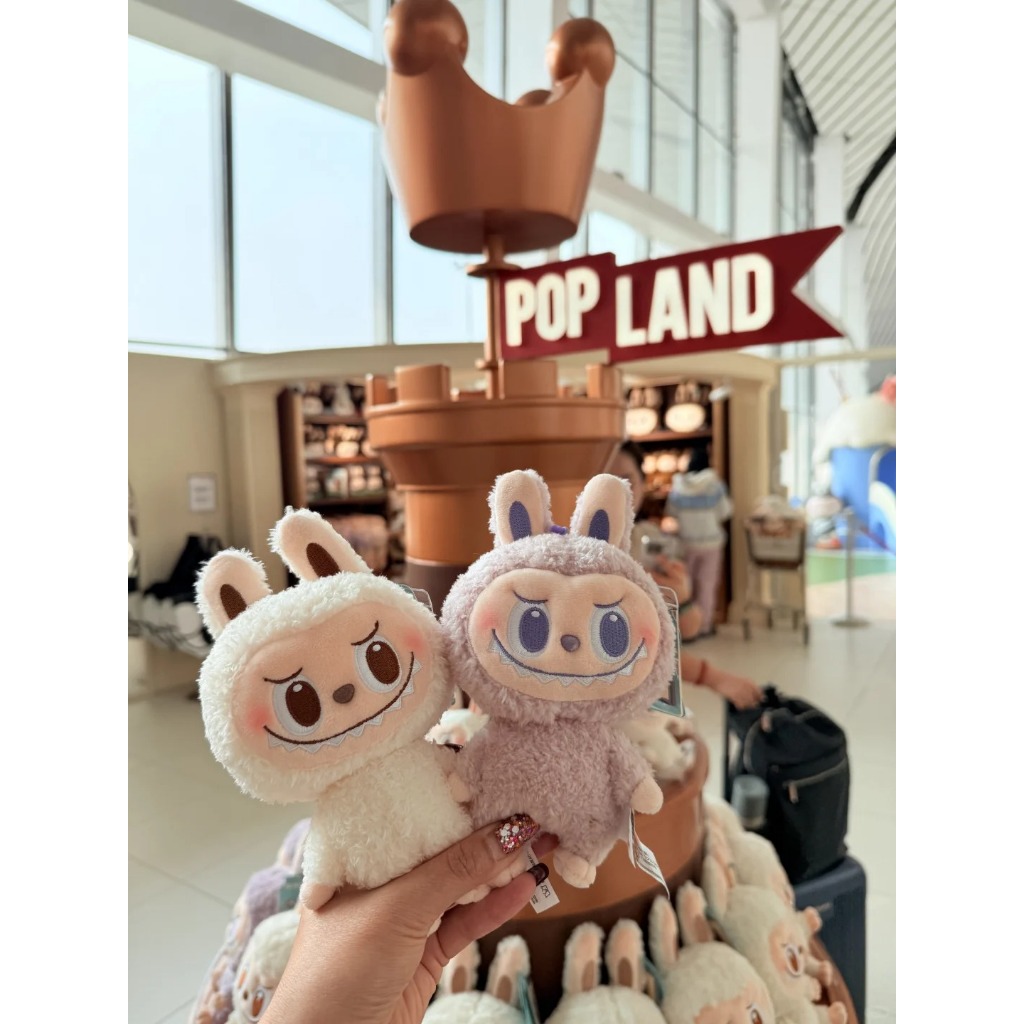 Jual [READY STOCK] POP LAND EXCLUSIVE Labubu Doll Plush Limited Edition ...