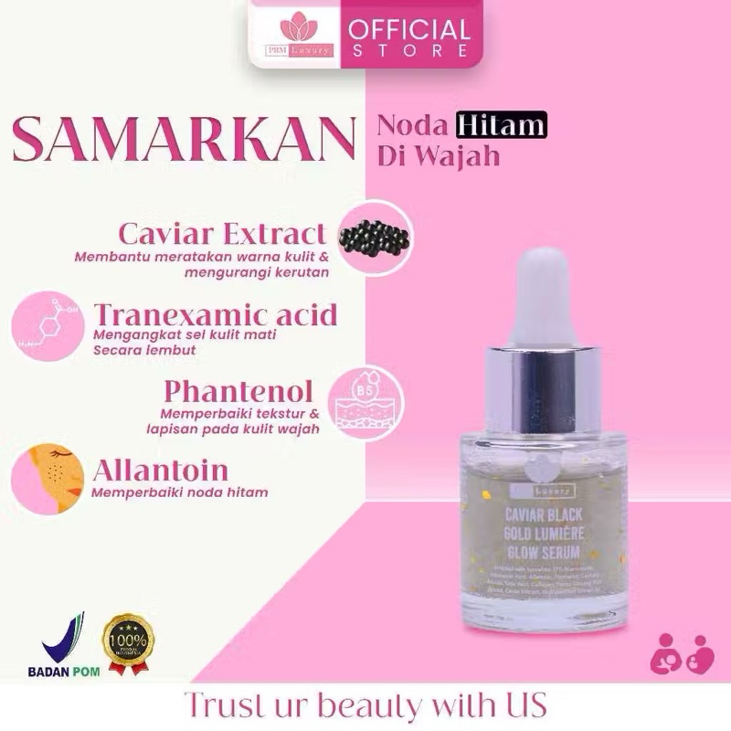 Jual SERUM WHITENING CAVIAR BLACK GOLD UNTUK MENGECILKAN PORI2 KULIT ...