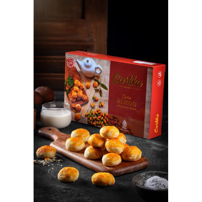 Jual COOKIES BLINJO CARTIKA 500gram,kue blinjo | Shopee Indonesia