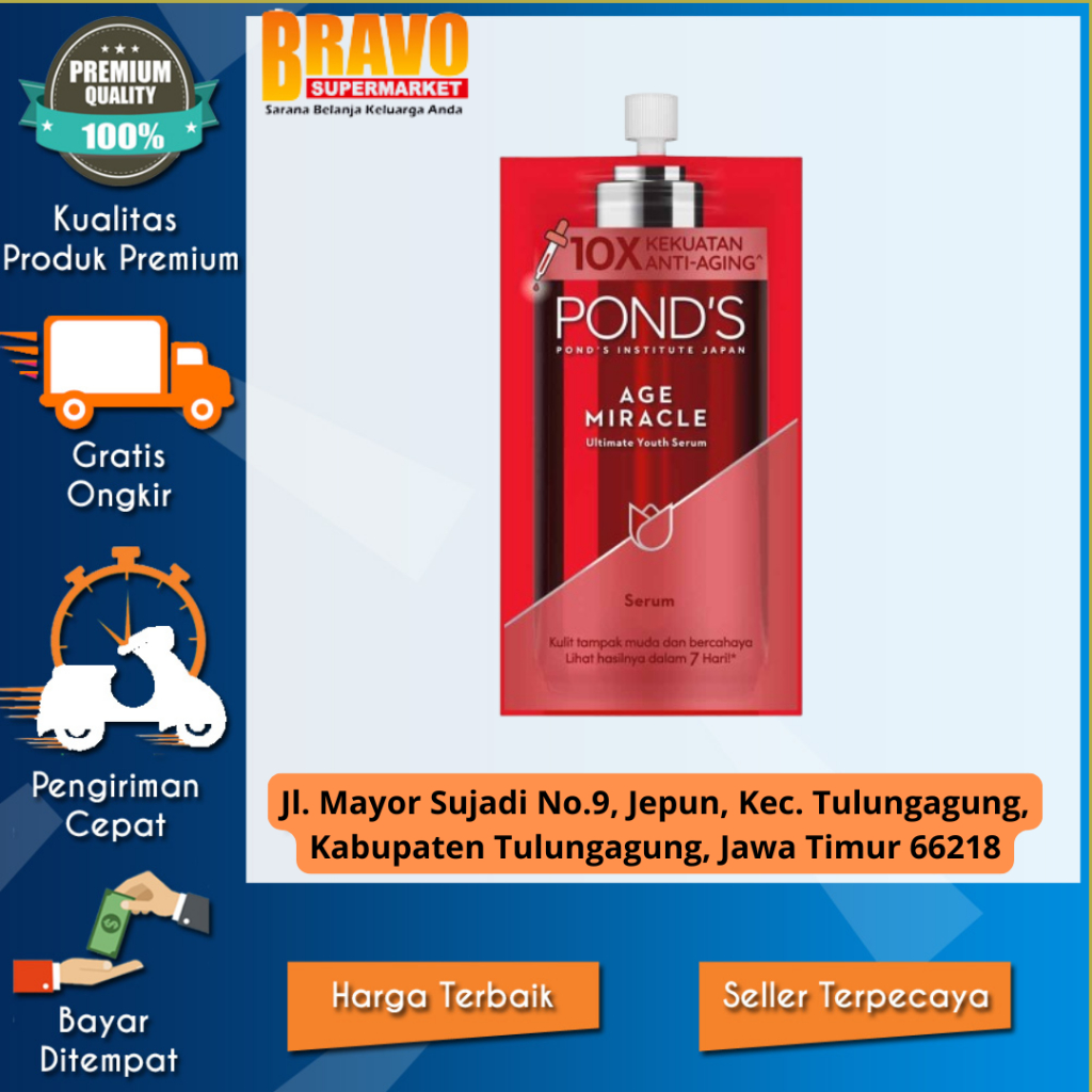 Jual Bravo Supermarket Tulungagung - Promo Ponds Age Miracle Ultimate ...