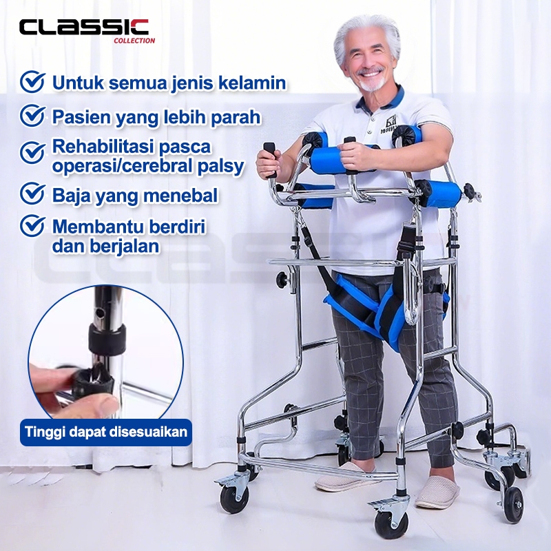 Jual Rollator Walker Rehabilitasi [3-in-1] - Cocok Anak Cerebral Palsy ...