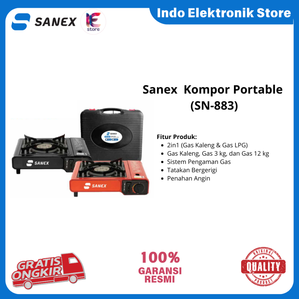 Jual Sanex Kompor Portable SN-883 - Garansi Resmi - Original Produk ...